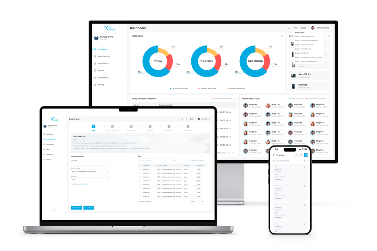 NGTECO: Biometric Security & Time Clock Solutions