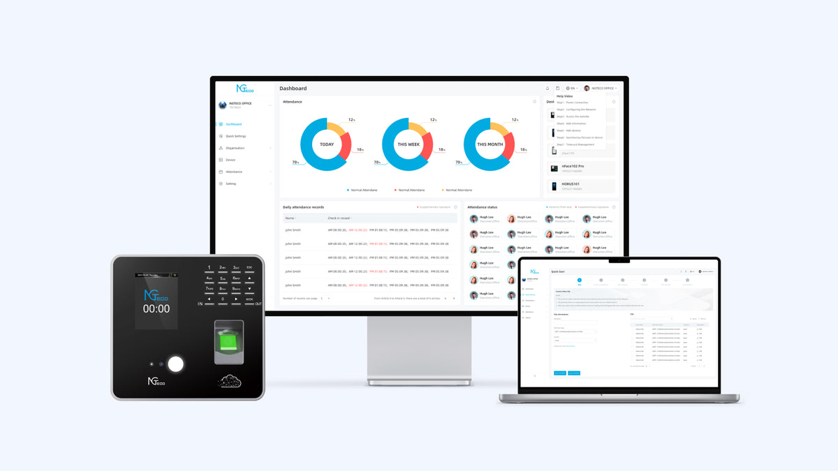 Secure Cloud Attendance | Time Tracking for SMEs – NGTECO